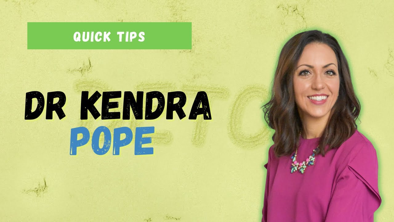 Quick Tip: Dr. Kendra Pope - YouTube