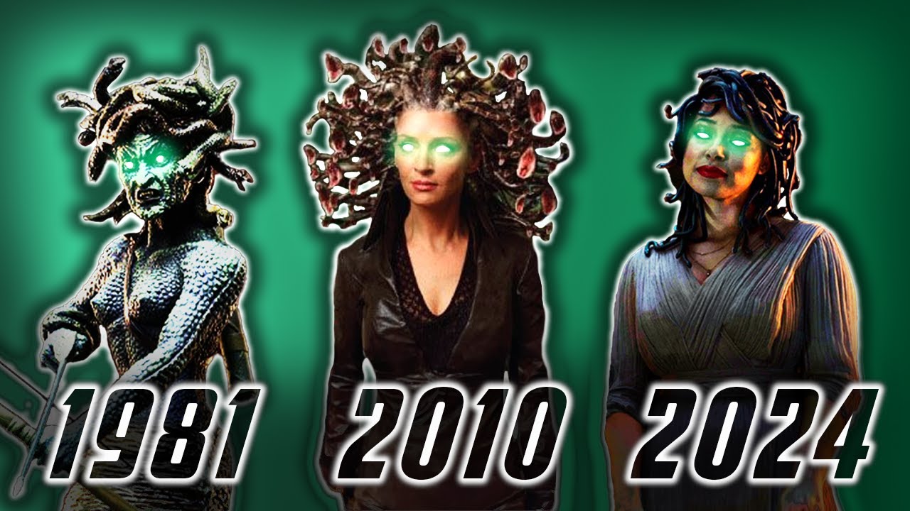 🐍 Medusa Evolution in Movies and Shows Explained(1963-2023) - YouTube