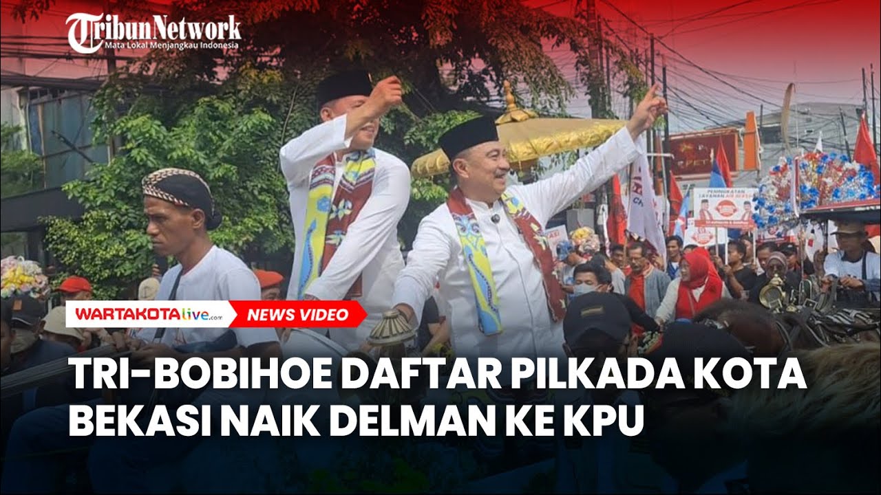 Tri Adhianto dan Abdul Harris Bobihoe Berangkat Daftar Pilkada Naik ...