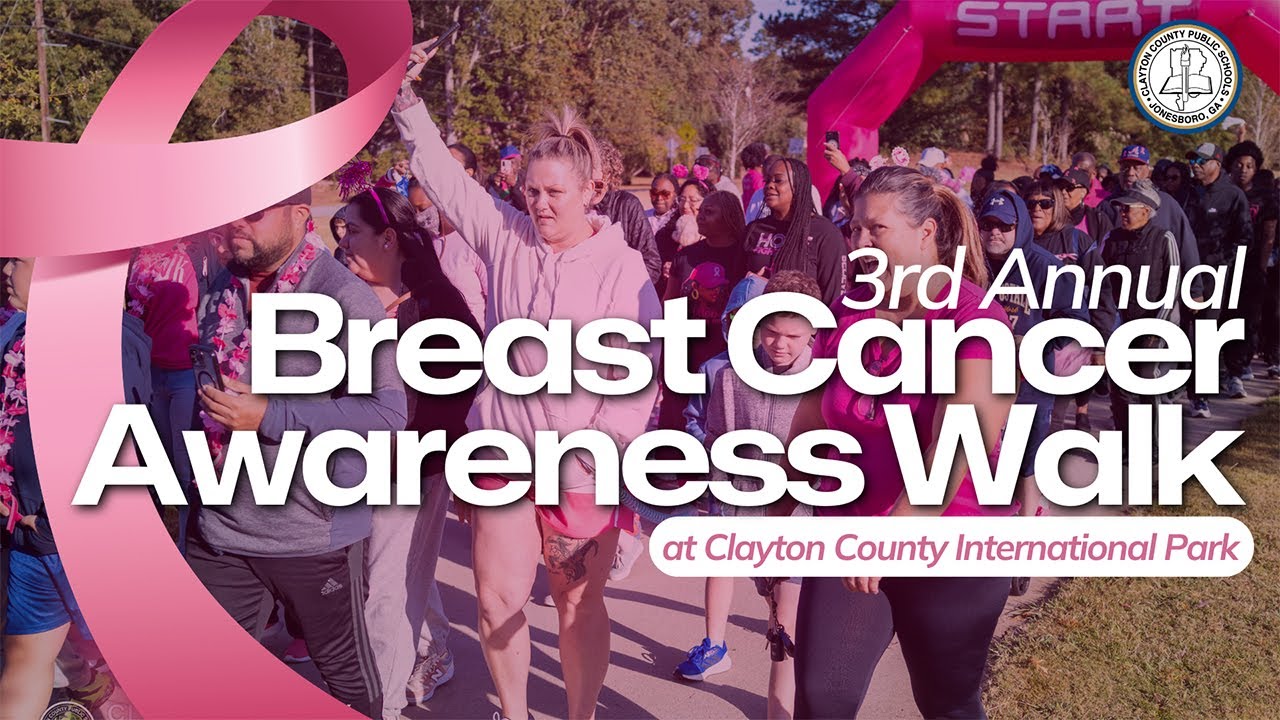 3rd Annual Breast Cancer Awareness Walk - YouTube
