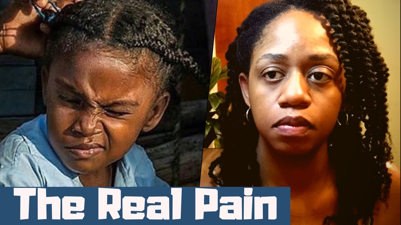 The True Struggle Of Being Tender Headed - YouTube