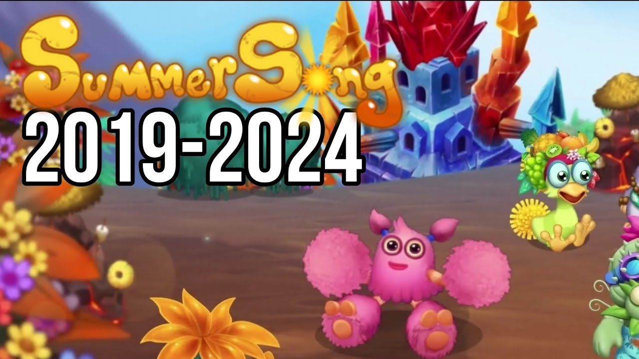 Summer Song 2019-2024 (My singing monsters) - YouTube