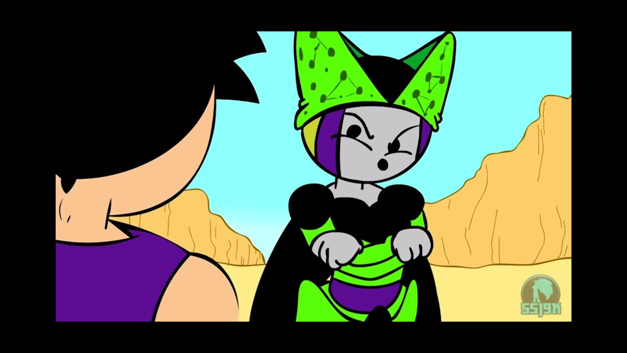 Gothan spits fire gothan vs cell (Dbz parody) - YouTube