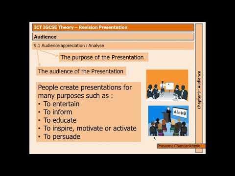 Chapter 9 - Audience - ICT IGCSE 0417 - YouTube