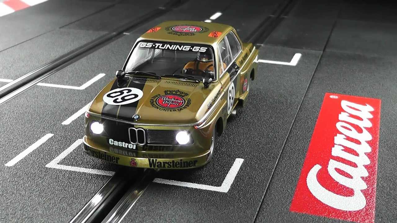 Test Drive Carrera 30547 BMW 2002 ti "Team Warsteiner", '76 - YouTube