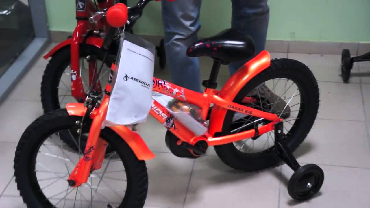 Детский велосипед Merida Dakar 616 2012 - YouTube