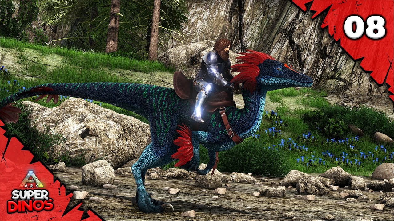 ARK Super DINOS - Domei um Austoraptor [EP08] - YouTube