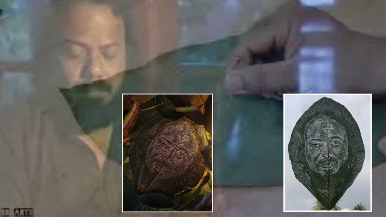 Art with Leaf | A. K. Lohithadas | Art In Different Medium NO: 31 | BB ...