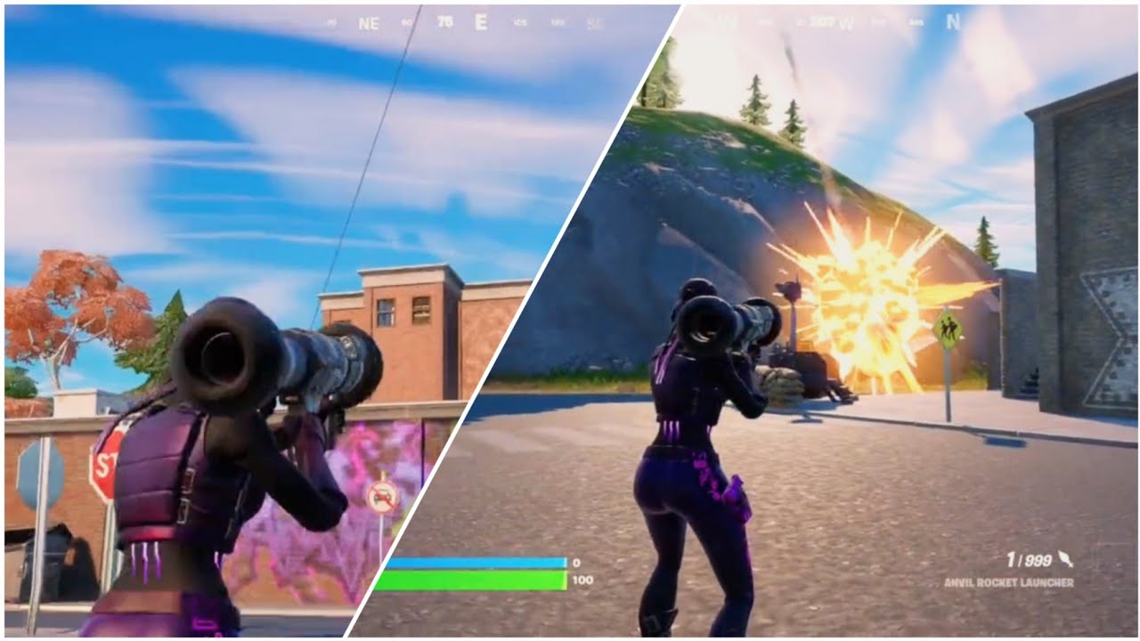 Fortnite New Rocket Launcher - YouTube