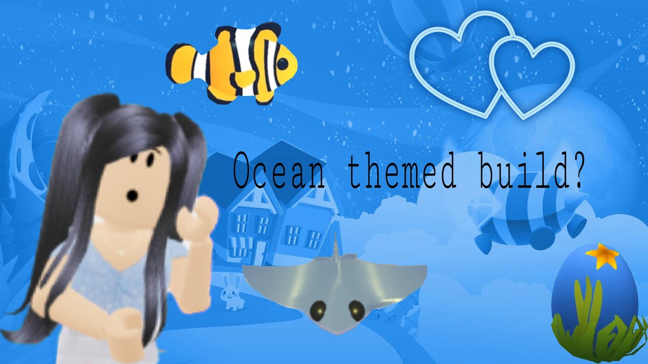 *speed build* Ocean themed Adopt me! - YouTube