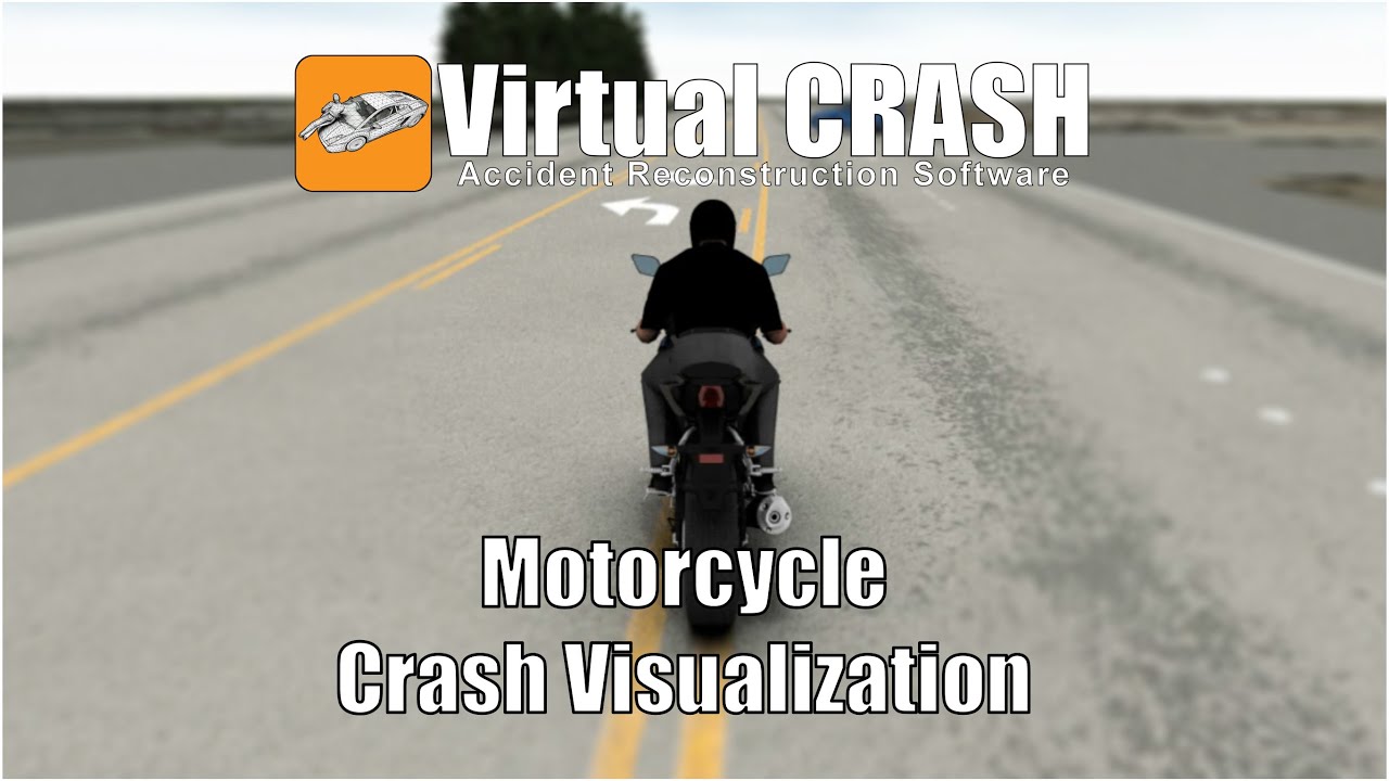 Motorcycle Crash Visualization | Virtual CRASH - YouTube