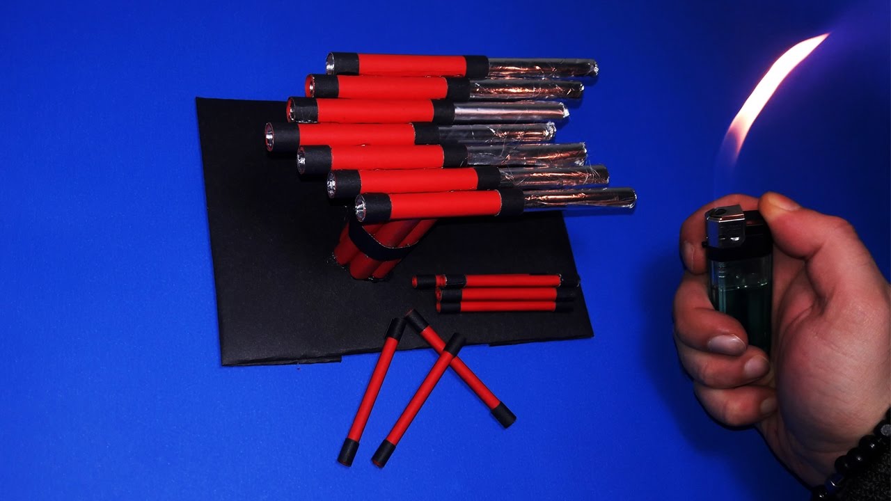 | DIY | How to Make a Paper Lightning Rocket Launcher-Toy Weapons-By Dr ...