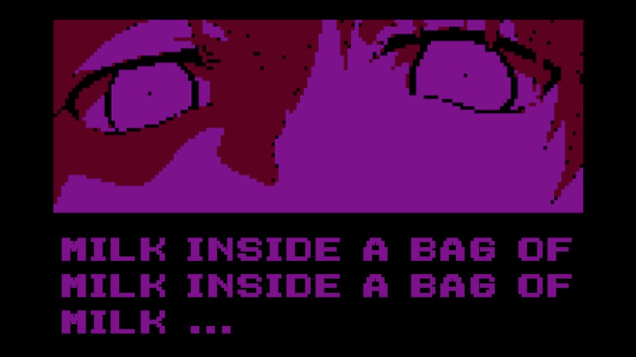 First, Playing Milk inside a bag of milk inside a bag of milk - YouTube