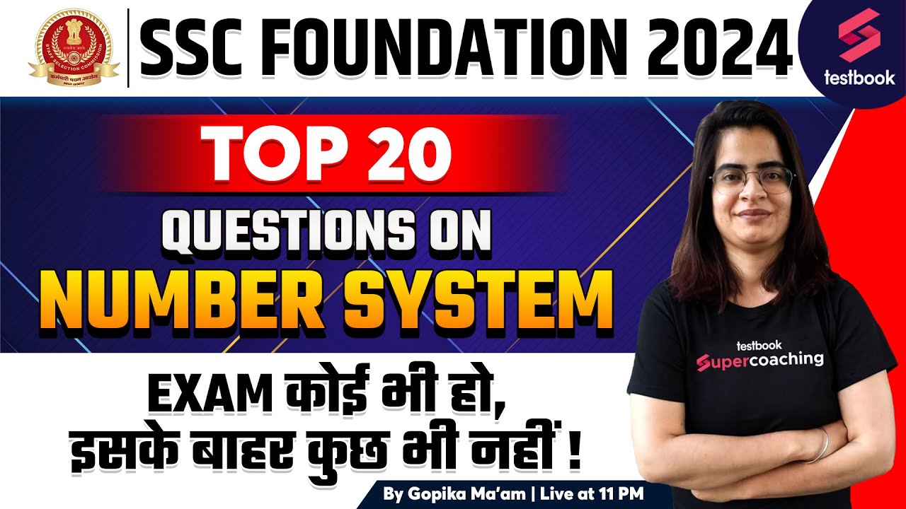 Number System For SSC | SSC Maths By Gopika Ma'am - YouTube