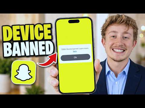 Snapchat SS06 / SS18 Device Banned  - What To Do - Full Guide