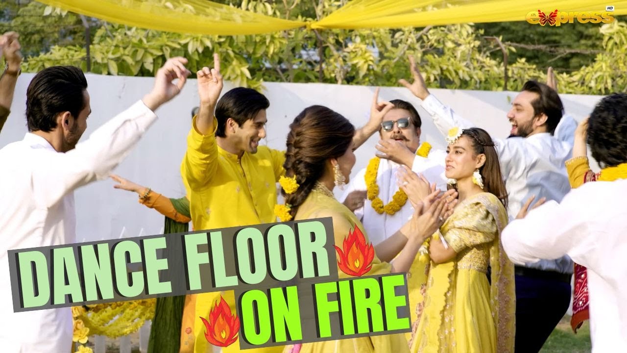 MEHNDI DANCE PERFORMANCES - Taimoor + Fia - Paradise - Express TV - YouTube