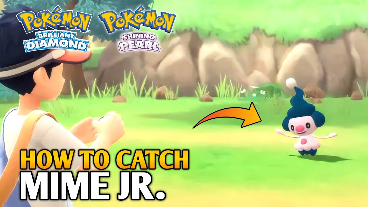 How To Catch Mime Jr. In Pokemon Brilliant Diamond & Shining Pearl ...