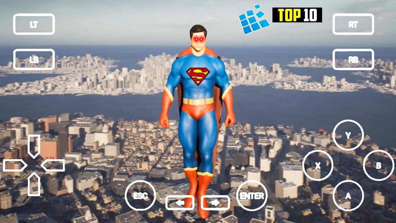 Top 10 Superman ExaGear Emulator Game for Pc/Android Best ExaGear ...
