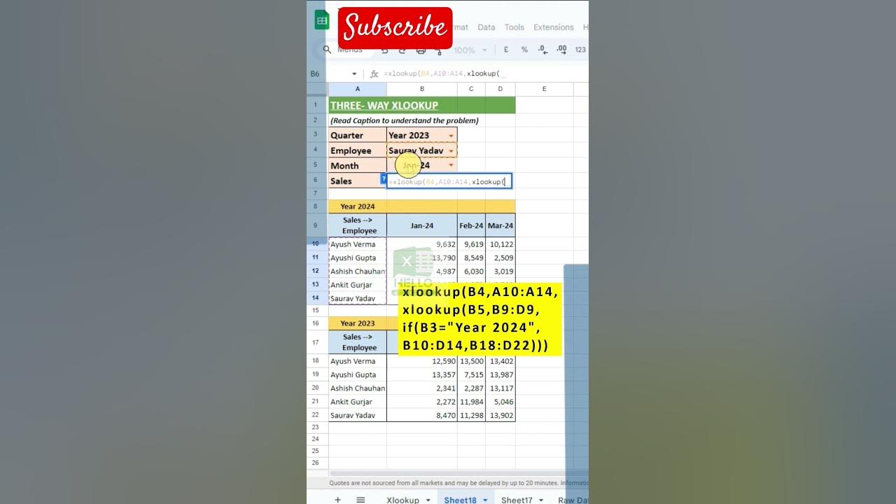 Three Way Xlookup 🤩😱 Youtubeshorts Exceltips Excel365 Viral Exceltricks Excel Msexcel