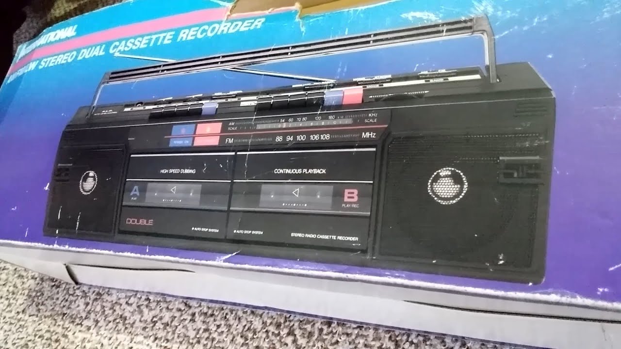 Stereo Dual Cassette Recorder (Oldies Review) - YouTube