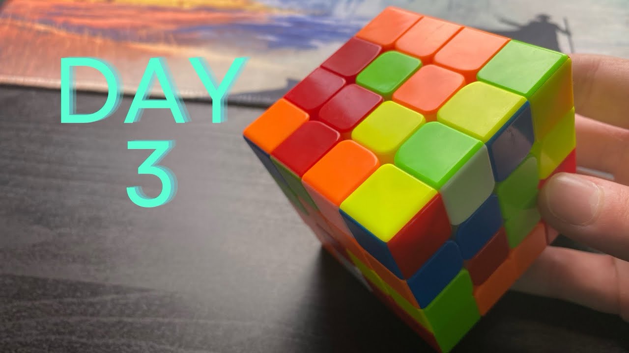 4x4 ONE TURN A DAY challenge! - 3 - YouTube