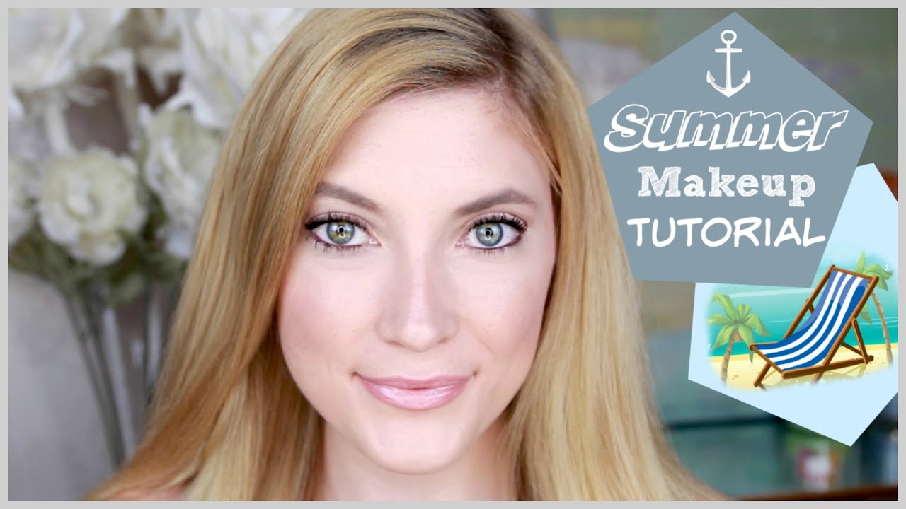 Easy Summer Makeup Tutorial! // #JuneBloom Day 9 - YouTube