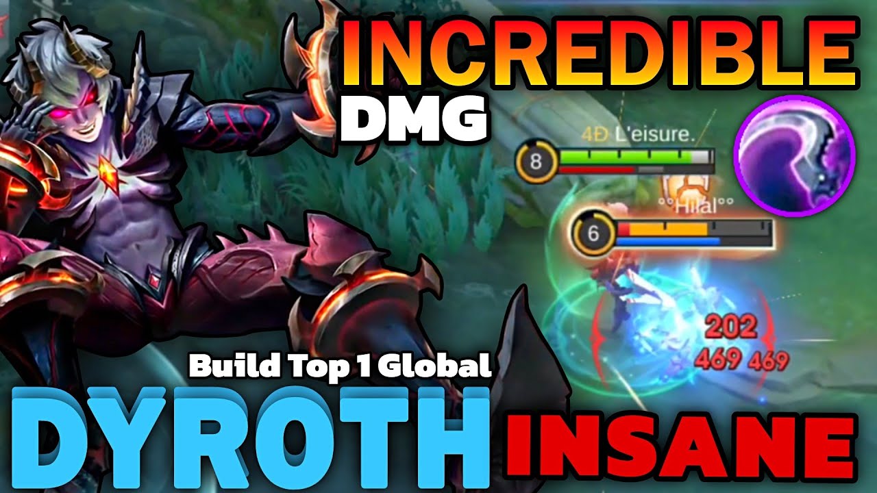MONSTER NEW BUILD!! Dyroth New Update Build And Emblem Top 1 Global ...
