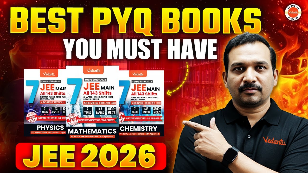 JEE 2026 | Best PYQ Books You Must Have | JEE Aspirants Get Ready ...