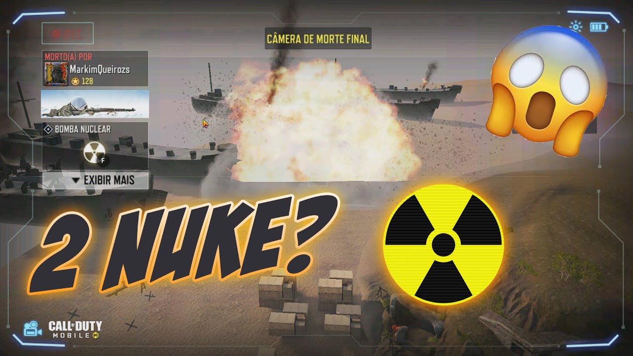 CALL OF DUTY MOBILE - DUAS NUKE? BOMBA NUCLEAR - YouTube