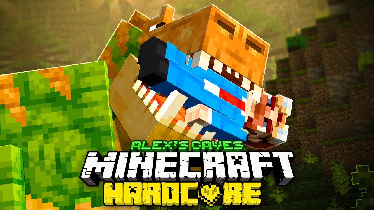 I Tried Living In Deadly Minecraft Caves - YouTube