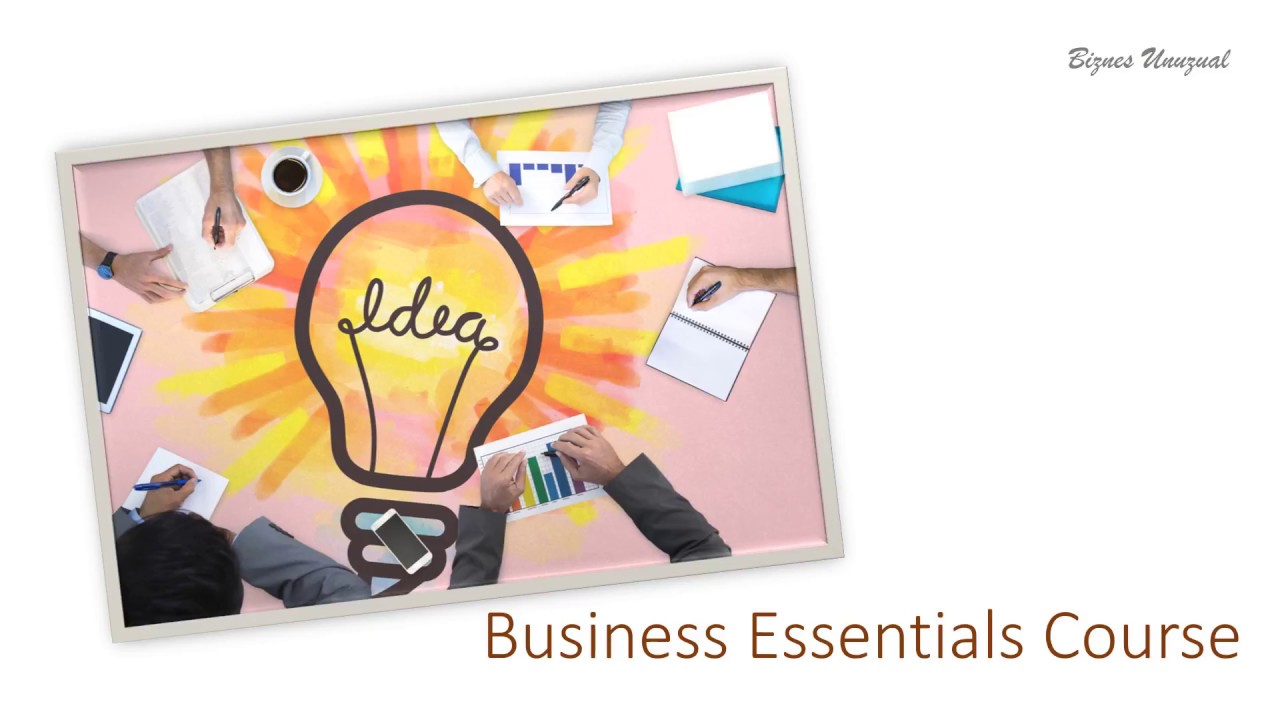 Business Essentials Course: The 5 Parts of a Business - YouTube