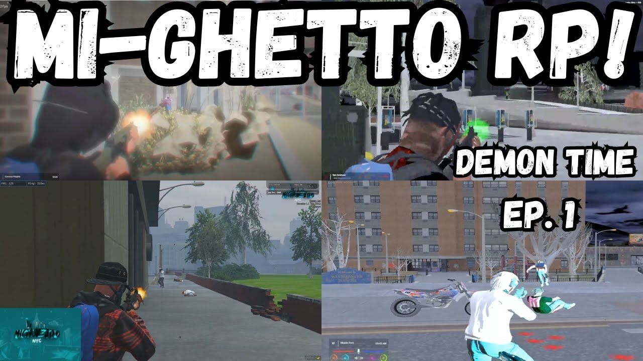 MiGhettoRP! DEMON TIME EP. 1! NONE STOP ACTION 😈😈 | GTARP | MGNYC ...