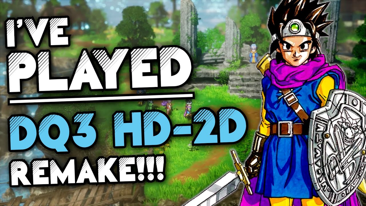 I've Played DQ3 HD-2D Remake! Hands-On Impressions - YouTube