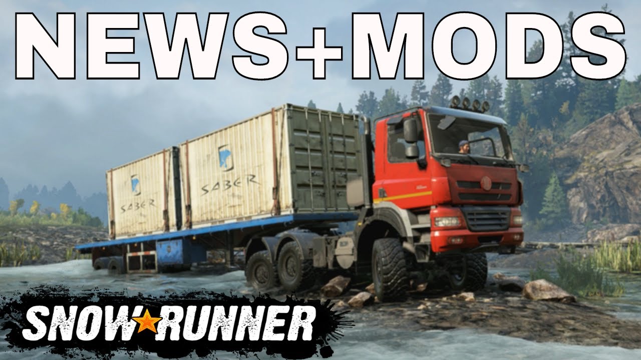SNOWRUNNER NEWS & NEW MODS IN SNOWRUNNER MODS IO - YouTube