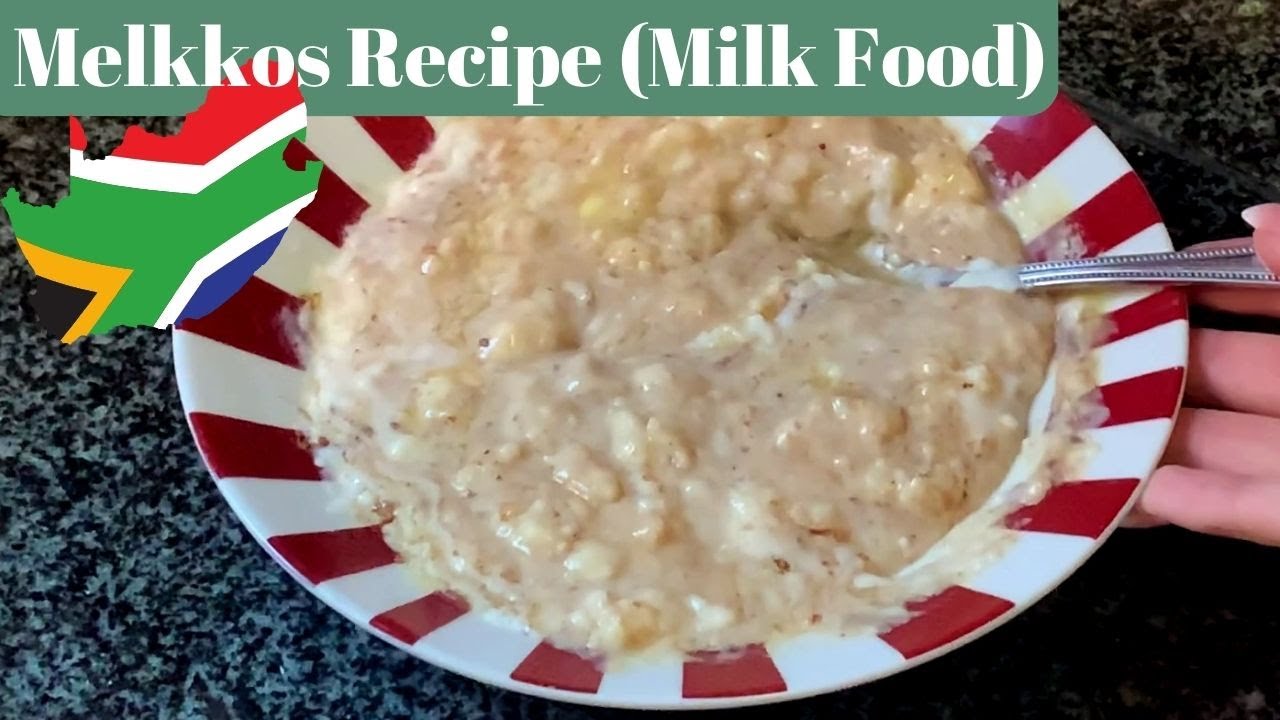 Traditional Melkkos (milk food) - YouTube