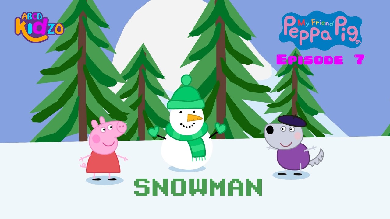 Peppa Pig's Snowy Mountain Adventure! - YouTube