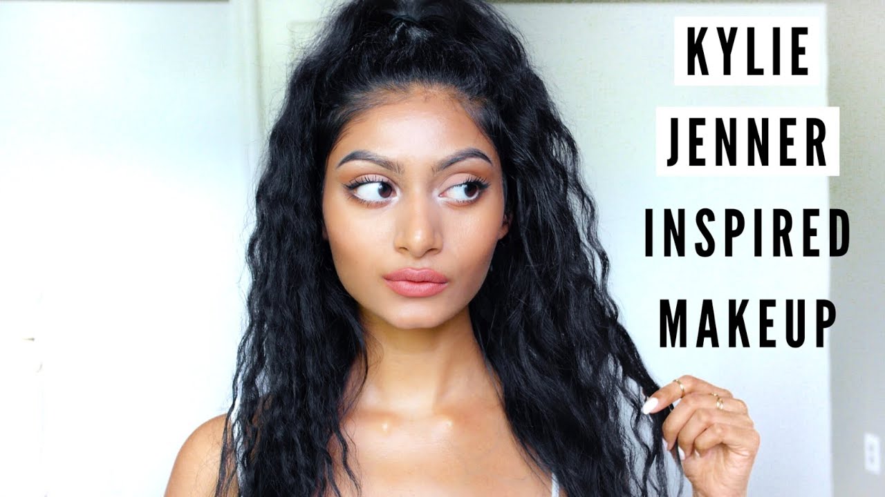 KYLIE JENNER Inspired EVERYDAY Makeup Tutorial | Lips Dupe | Lavish ...
