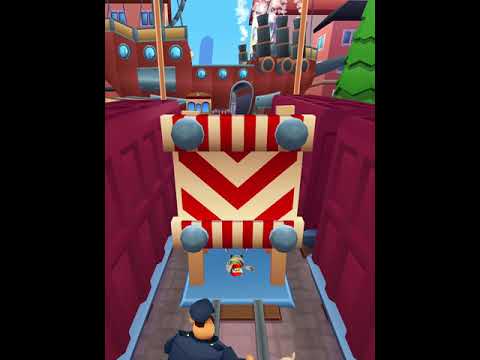 Jumpy boots glitch near the end (subway surfer) - YouTube