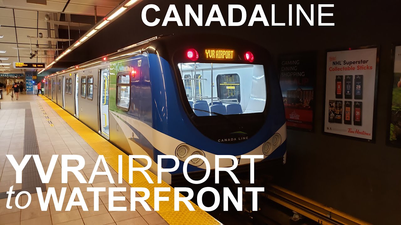 Complete Real Time Canada Line Ride - YVR-Airport to Waterfront - YouTube