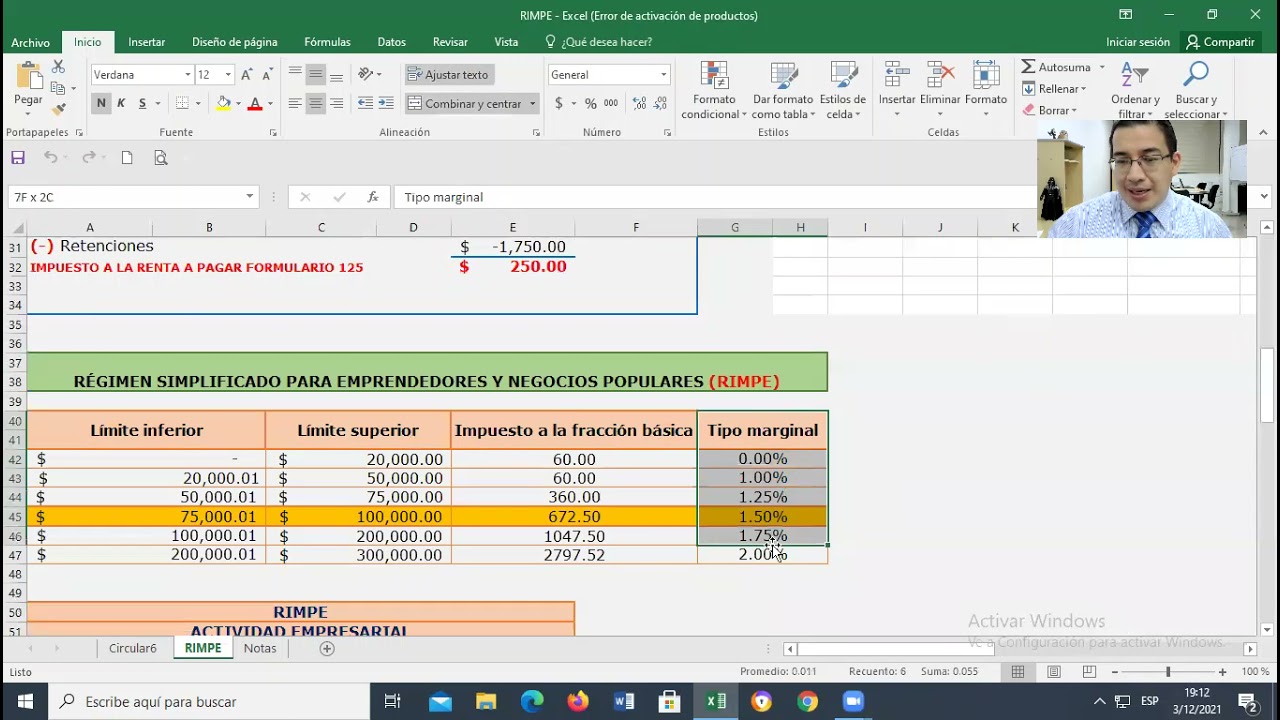 RIMPE 2022 - RÉGIMEN SIMPLIFICADO PARA EMPRENDEDORES Y NEGOCIOS ...