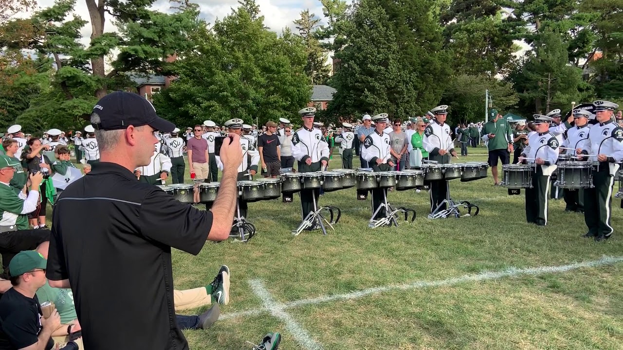 2019 MSU Drumline - Double Beat @ Adams Field - 2019-09-08 - YouTube