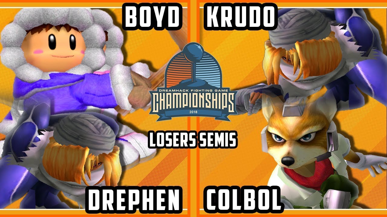 DHATL18 SSBM - SS | Colbol & Krudo Vs. Boyd & Drephen - Smash Melee ...