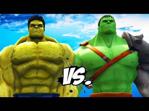 GLADIATOR HULK VS HULK - EPIC SUPERHEROES BATTLE