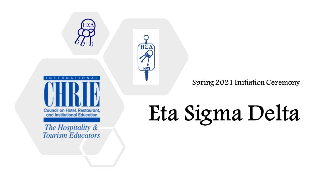 Eta Sigma Delta 2021 Virtual Induction Ceremony - YouTube
