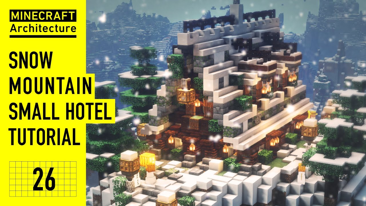 [Minecraft] A real architect's building base in Minecraft tutorial ...