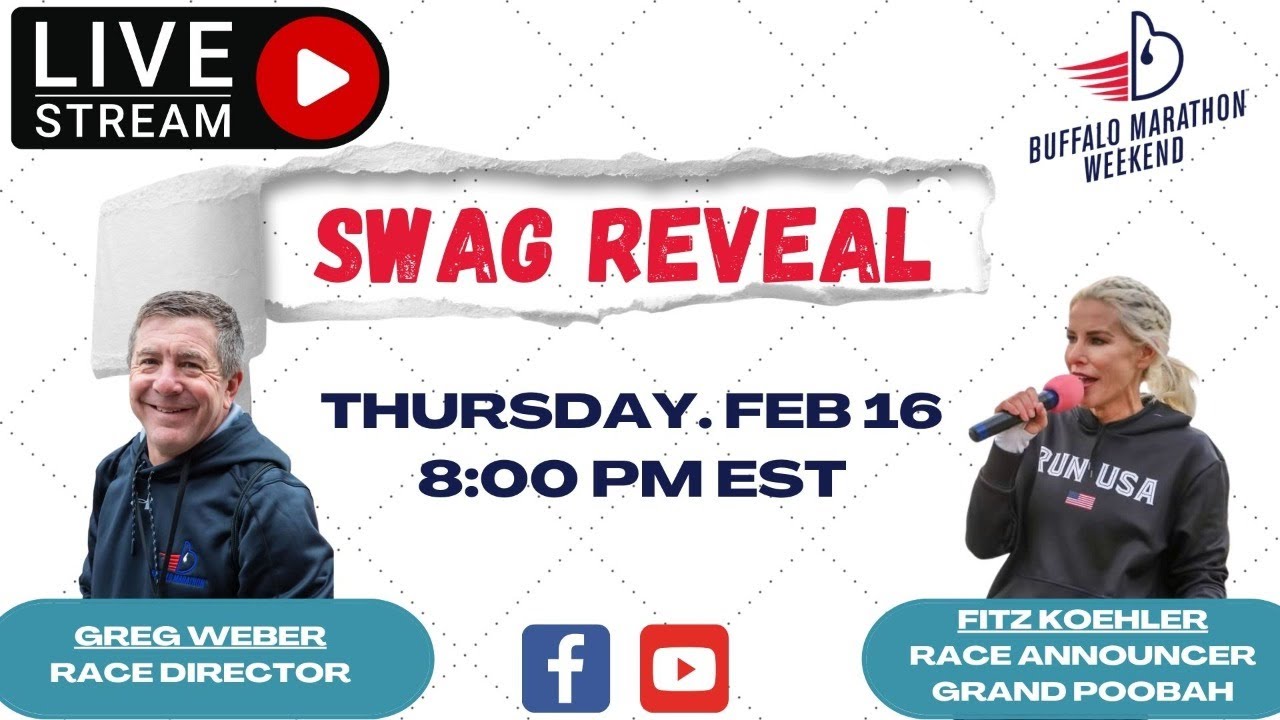 Buffalo Marathon Swag Reveal - YouTube