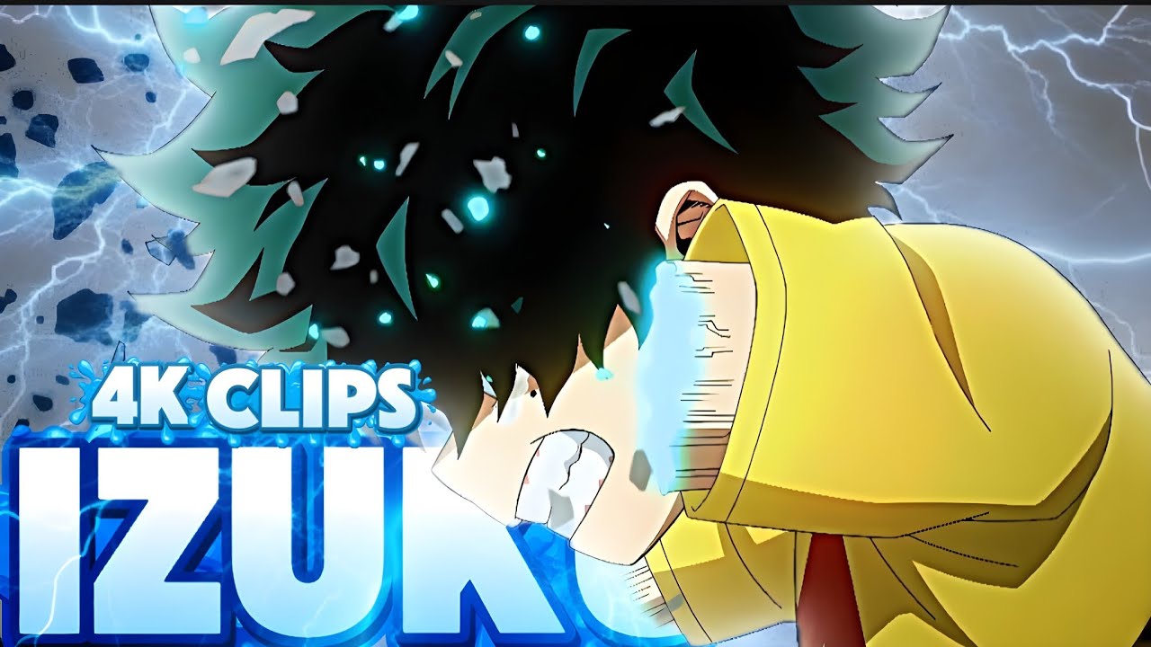 Twixtor Anime 4k | Izuku Fight Clips | Editing For You | Anime King 24 ...