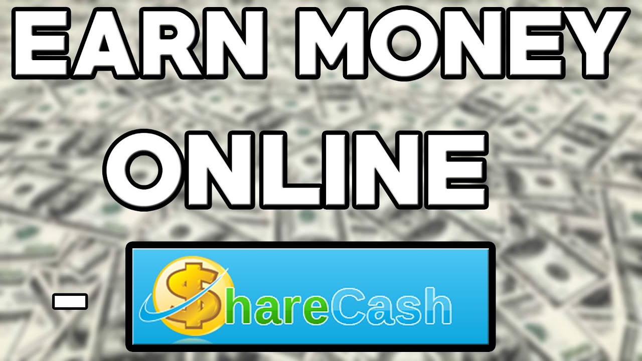 How To Earn MONEY Online! Using Sharecash! FREE and EASY!! - YouTube