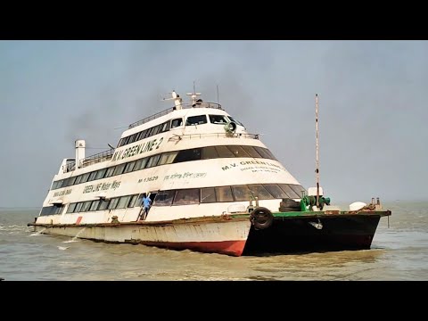 ঈদ ট্রিপে যাত্রী না নিয়েই ব্যাগার দিলো গ্রীন লাইন | Mv Green line 2 | Elisha launch ...