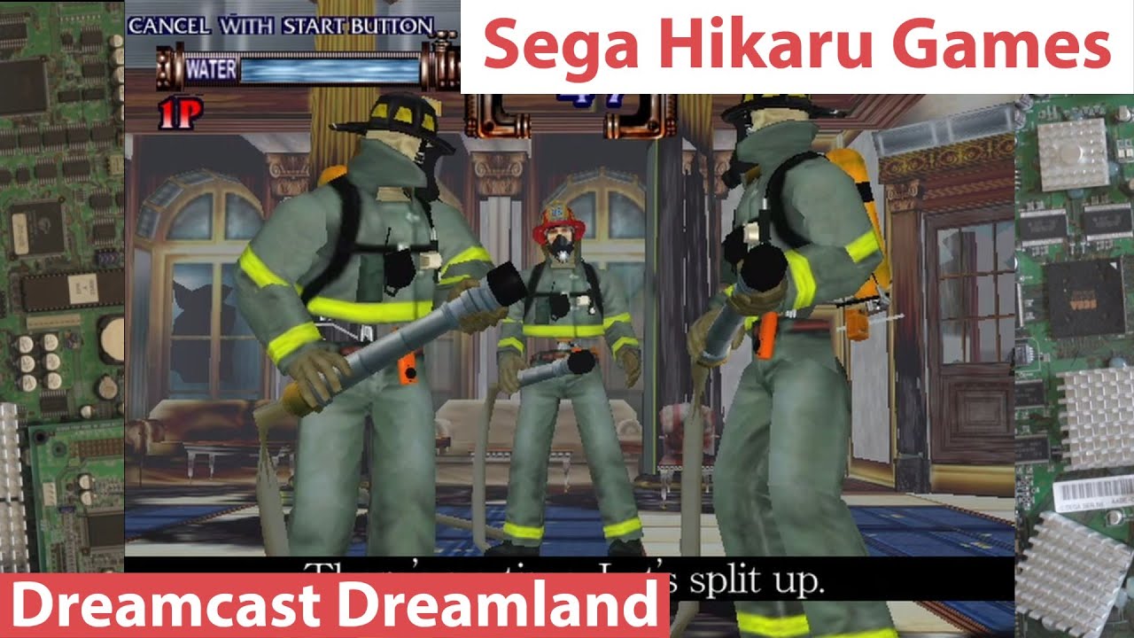 Brave Firefighters / Star Wars Racer Arcade / Air Trix - Sega Hikaru ...